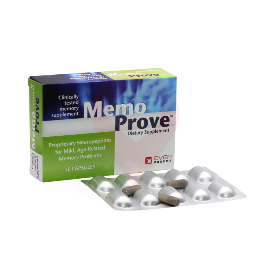 MemoProve® 憶活素 增強記憶力及專注力 (30粒) – GogoHealth
